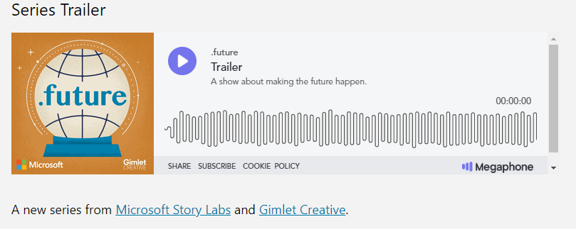 microsoft podcast - Komunity-Web